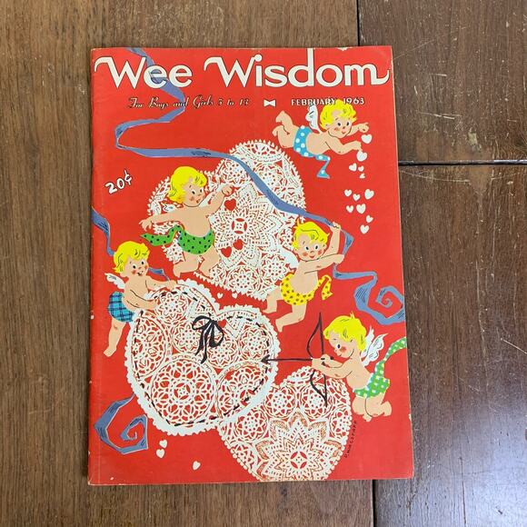 Wee Wisdom | Accents | Vintage February 963 Wee Wisdom Boys Girls ...